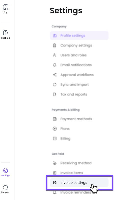 How to add a default note for your invoices – Melio