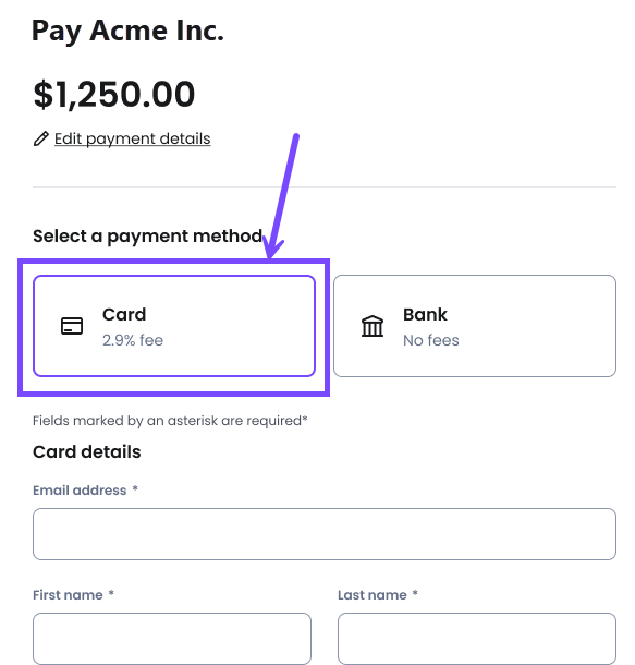 How to pay a Melio payment link you received (for Customers) – Melio