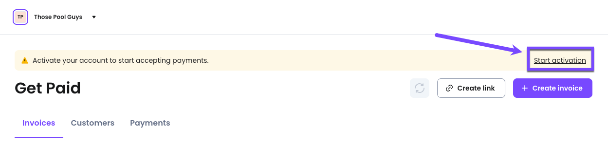 How to activate Get Paid to start accepting payments – Melio