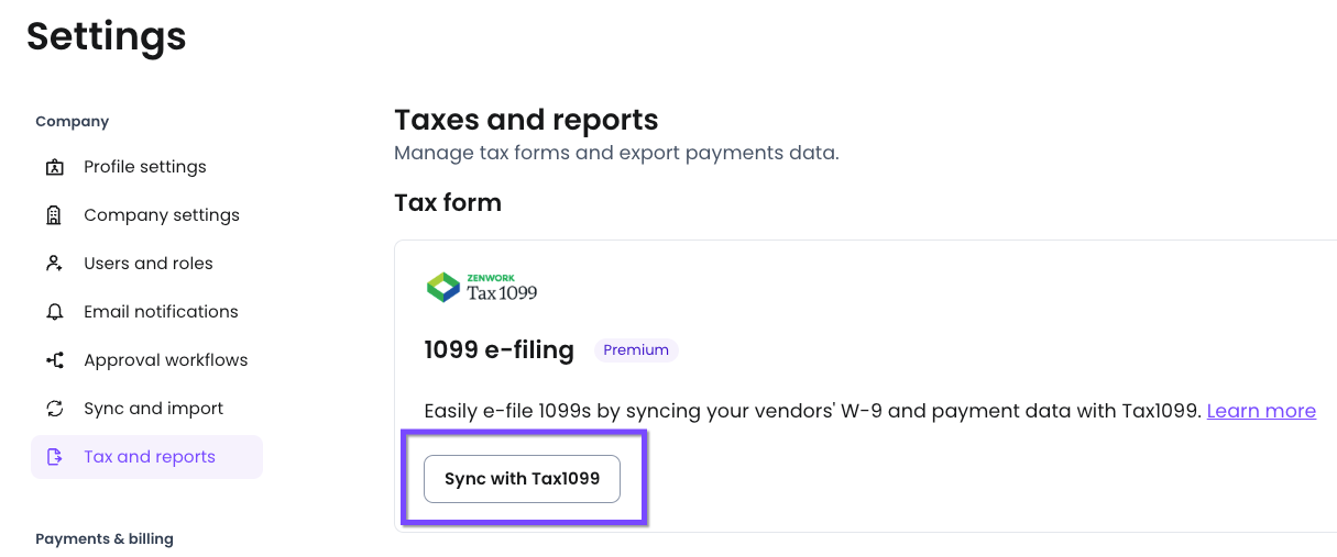 How to e-file your 1099 forms and sync with Tax1099 – Melio