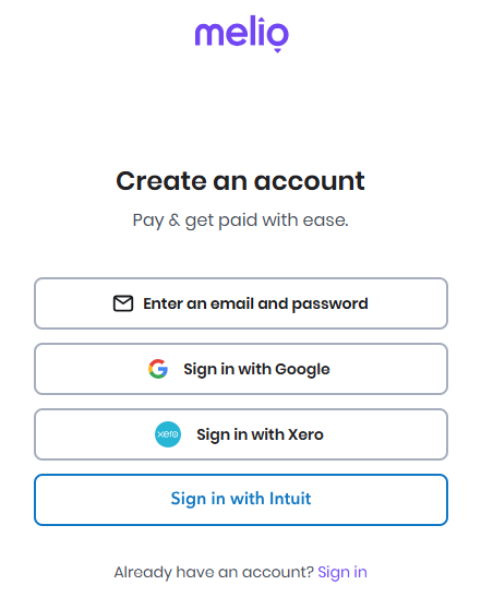Signing up for Melio: A step-by-step guide – Melio