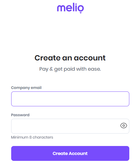 Signing up for Melio: A step-by-step guide – Melio